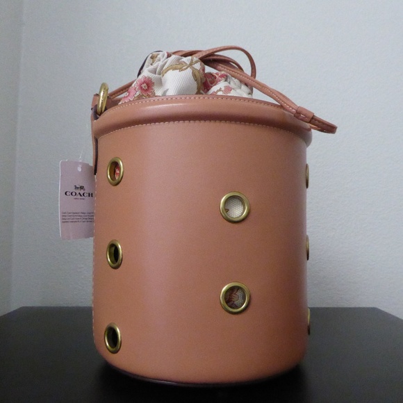 Coach | Bags | New Coach Grommet Drawstring Bucket Handbag Satchel ...